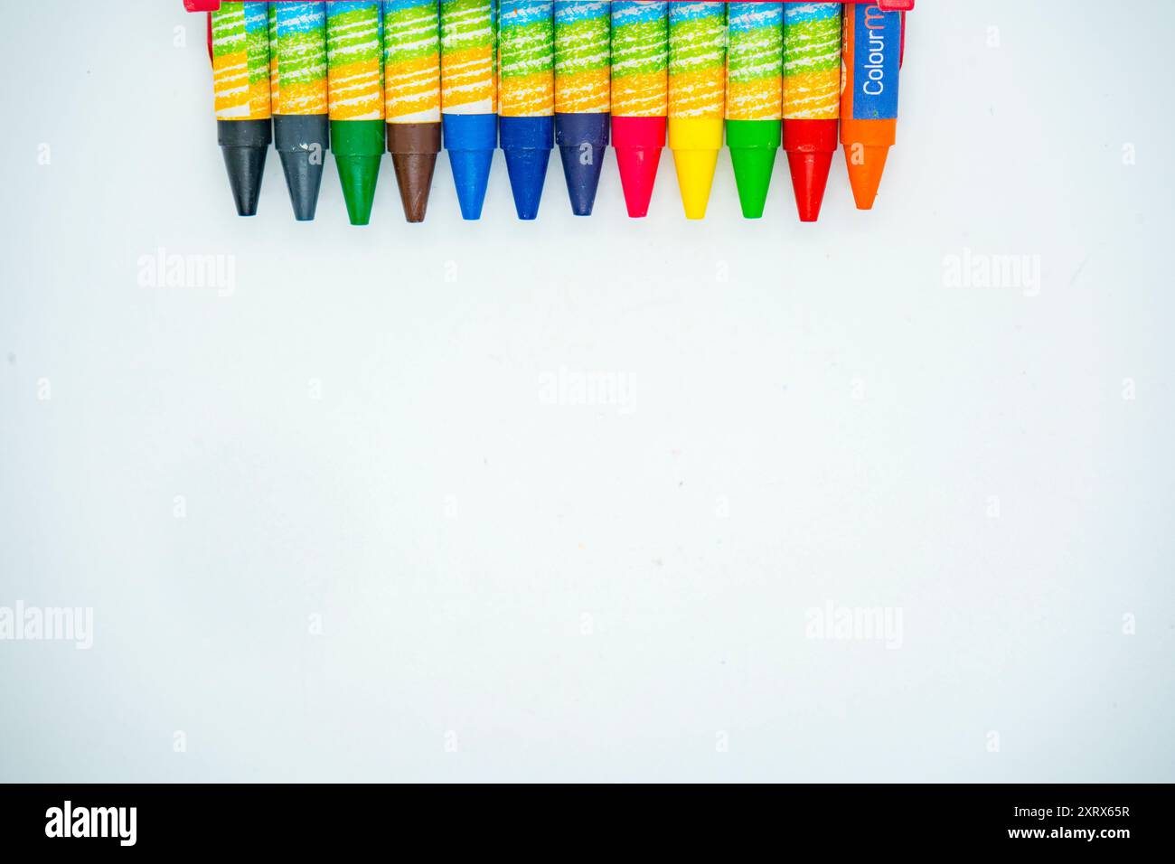 Cartoon colored pencils hi-res stock photography and images - Alamy