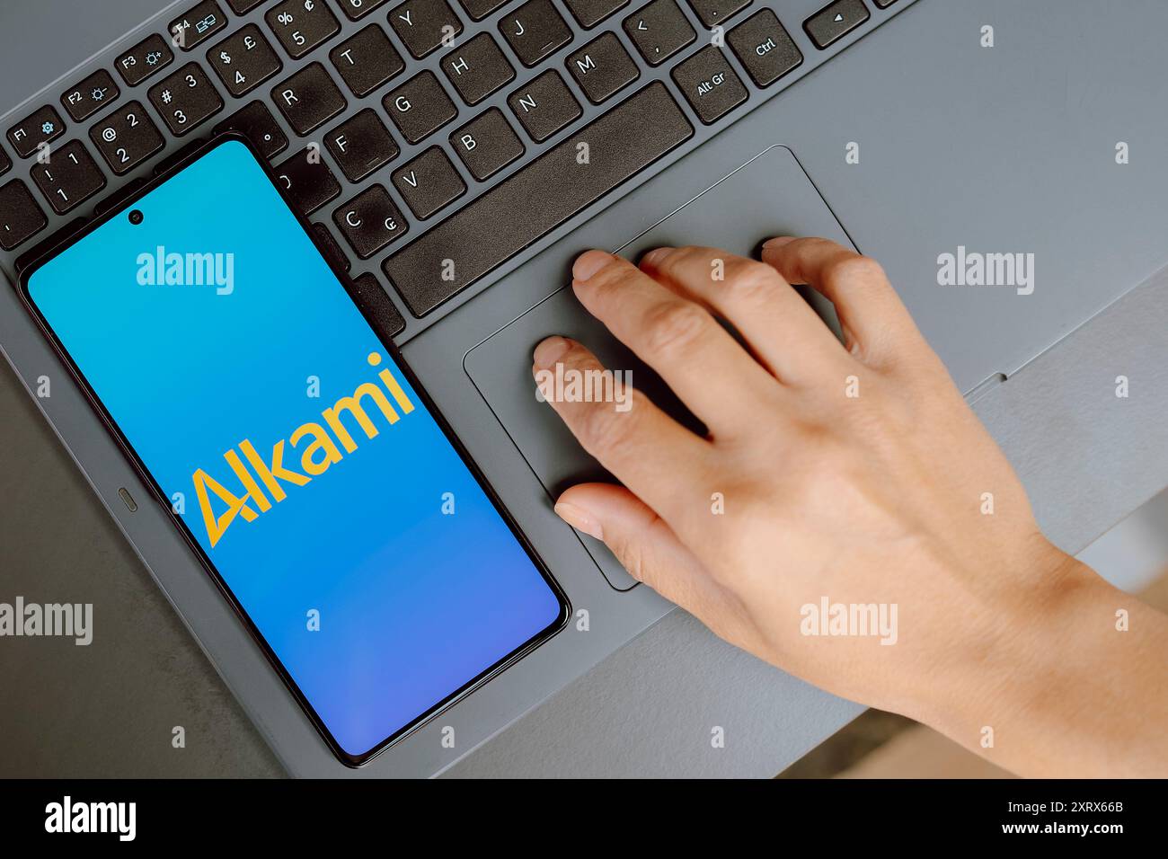 Alkami logo hi-res stock photography and images - Alamy