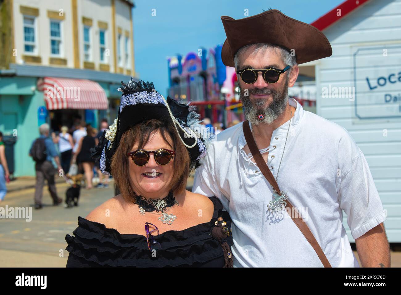 Whitby Steampunk weekend Stock Photo - Alamy
