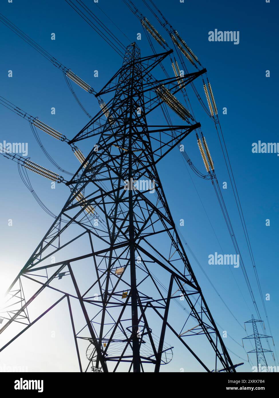 I love electricity pylons; I find their abstract, gaunt shapes ...