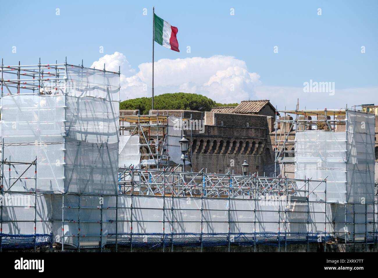 Lavori per il Giubileo 2025, opere di restauro del Ponte Sant' Angelo ...