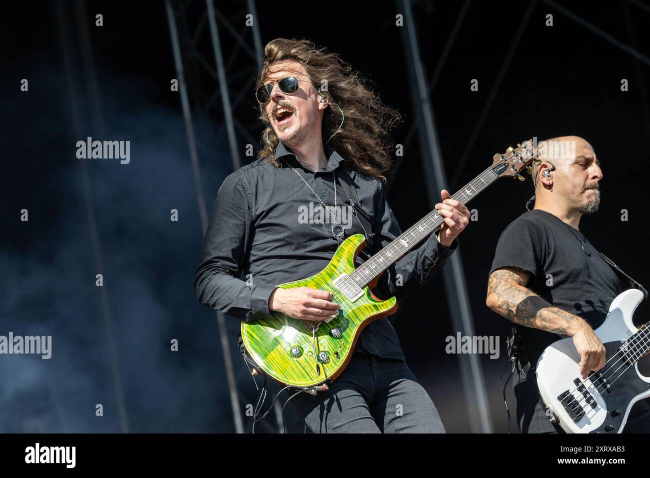 Mikael Akerfeldt of Opeth Stock Photo - Alamy
