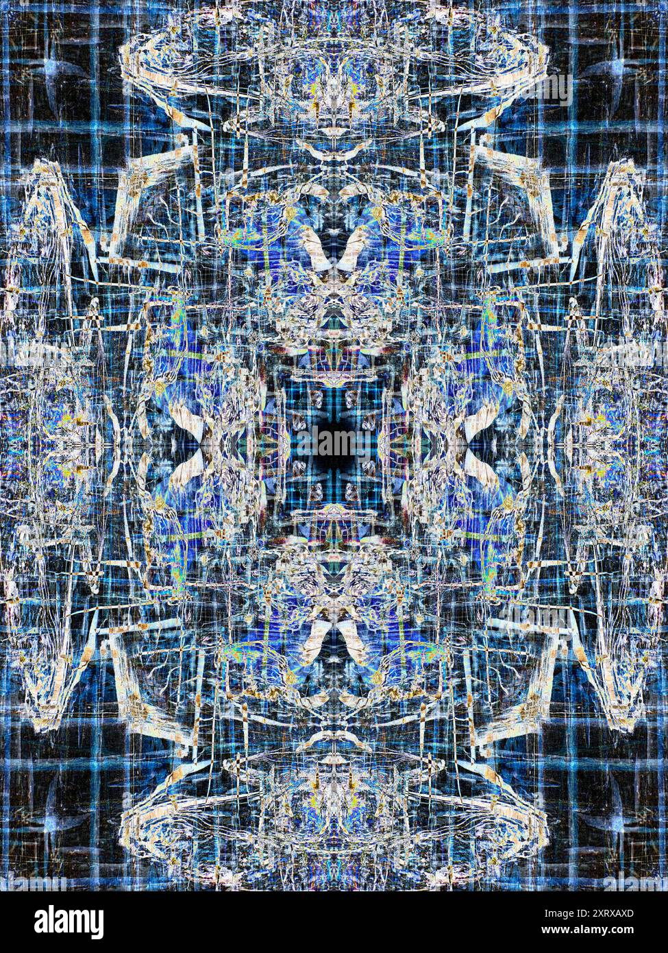 You can find abstract beauty or interesting shapes just about anywhere ...