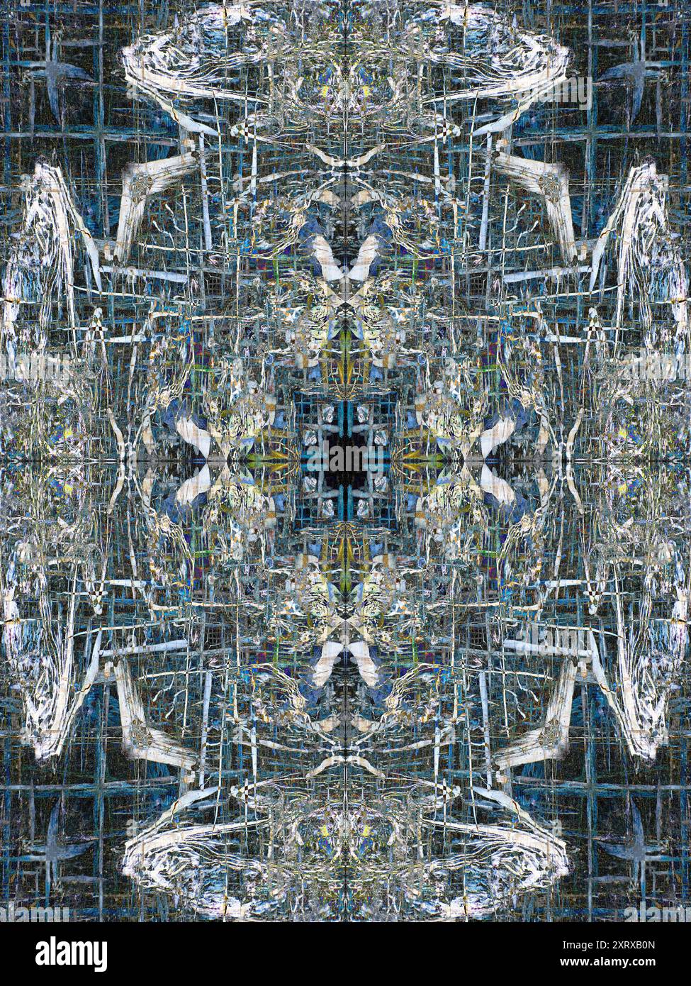 You can find abstract beauty or interesting shapes just about anywhere ...