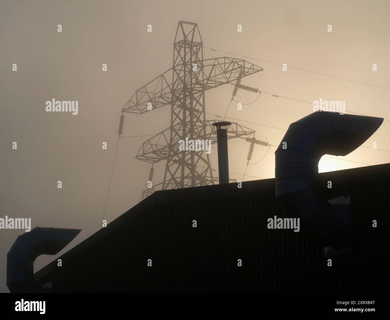 Construction looking through pipe hi-res stock photography and images ...