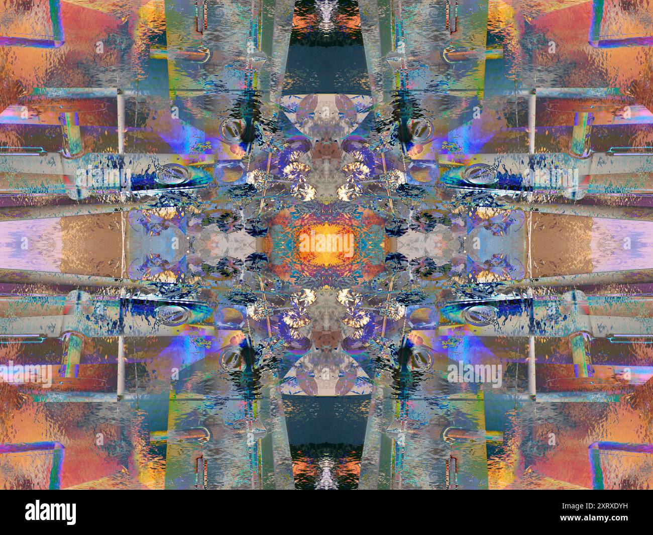 Blue lens flare rotation in hi-res stock photography and images - Alamy