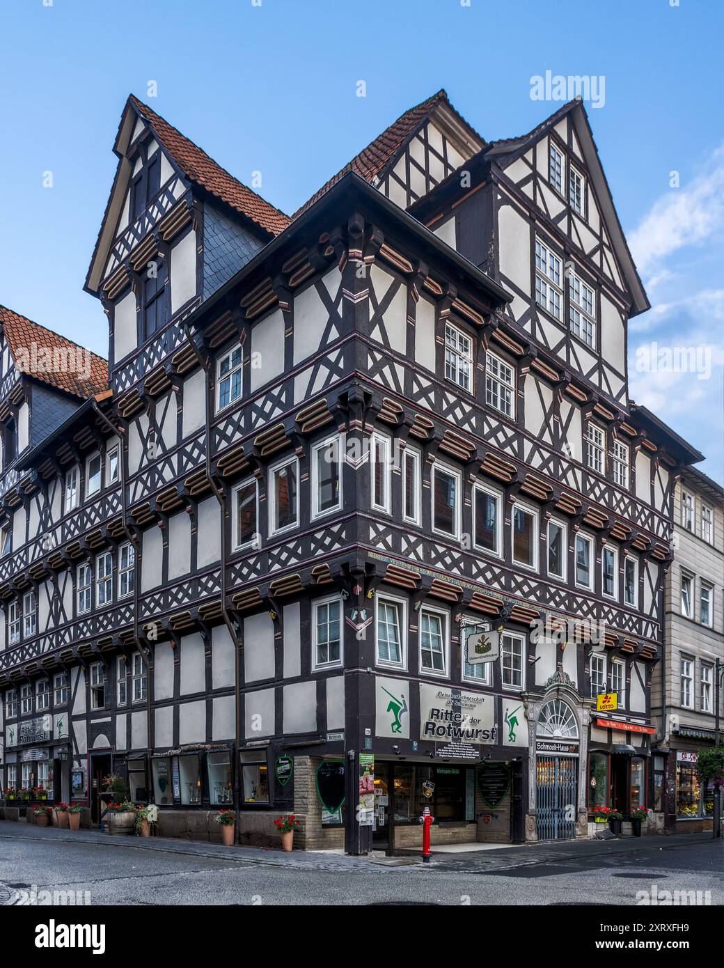 Beautiful example of the Medieval german architecture in Hannoversch ...