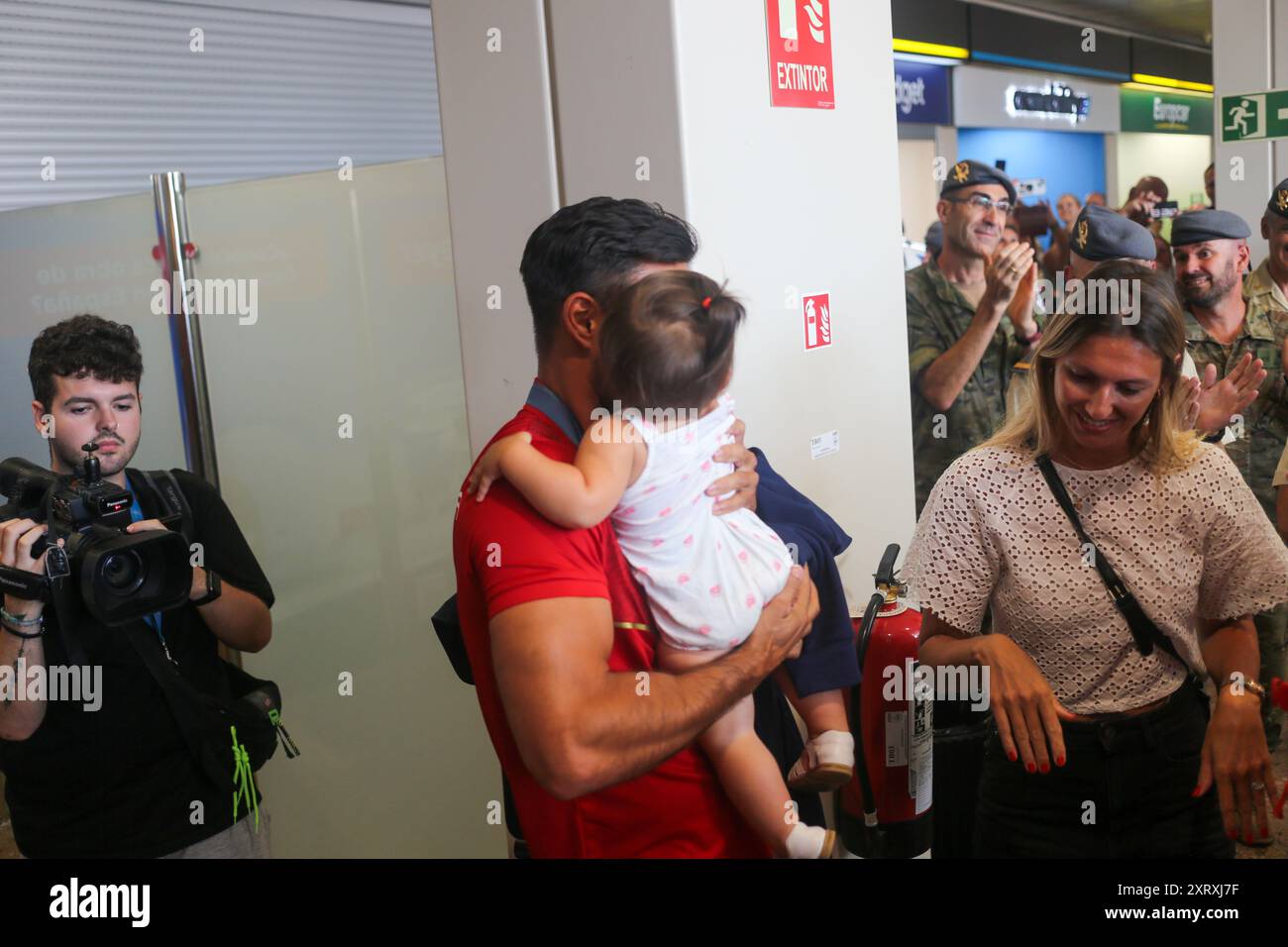 Santiago del Monte, Spain, 12th August, 2024: Canoeist Rodrigo Germade ...