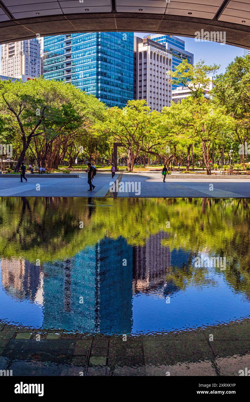 Makati city landscape, buildings, architecture and skyline, Manila ...