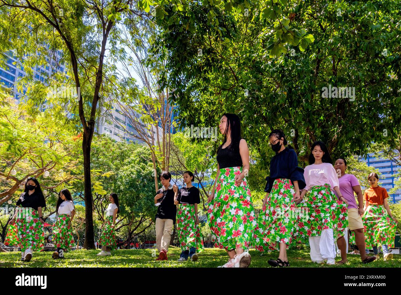 Makati city landscape, buildings, architecture and skyline, Manila ...
