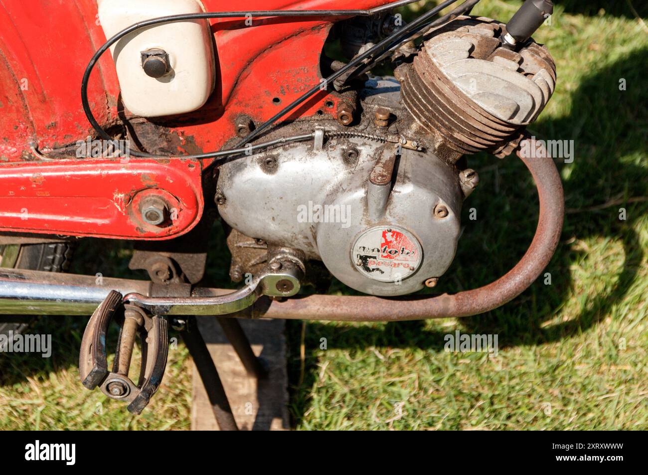 Motobi Pesaro. Astle Park Steam Rally 2024 Stock Photo - Alamy
