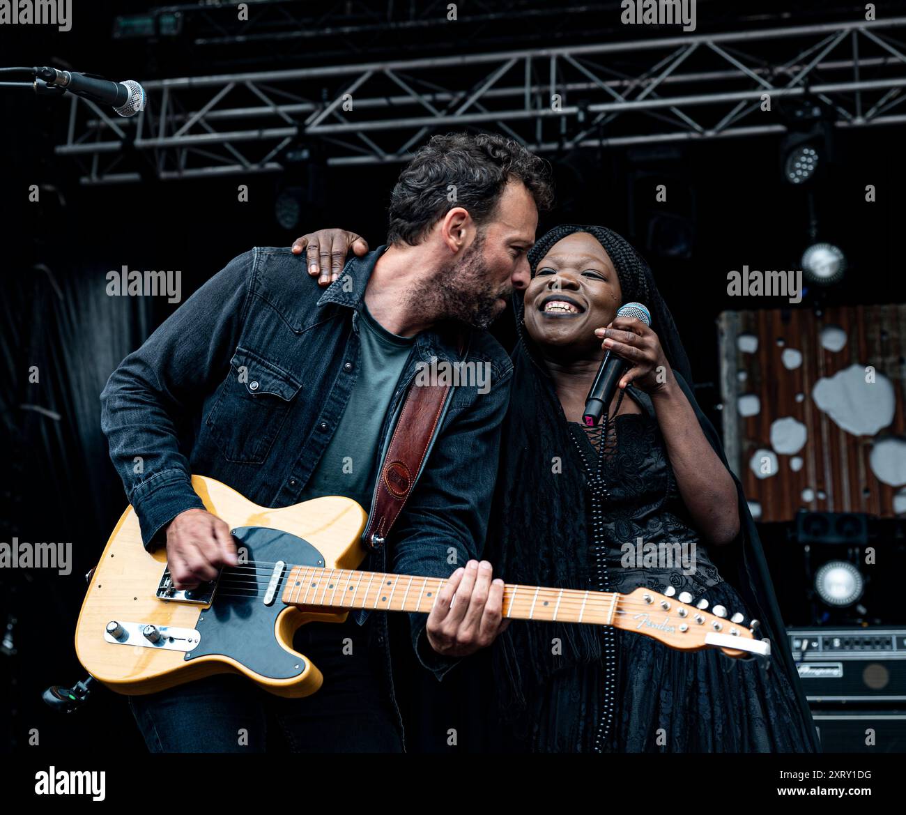 Moonlight Benjamin,Festival du bout du monde 2024 Stock Photo - Alamy