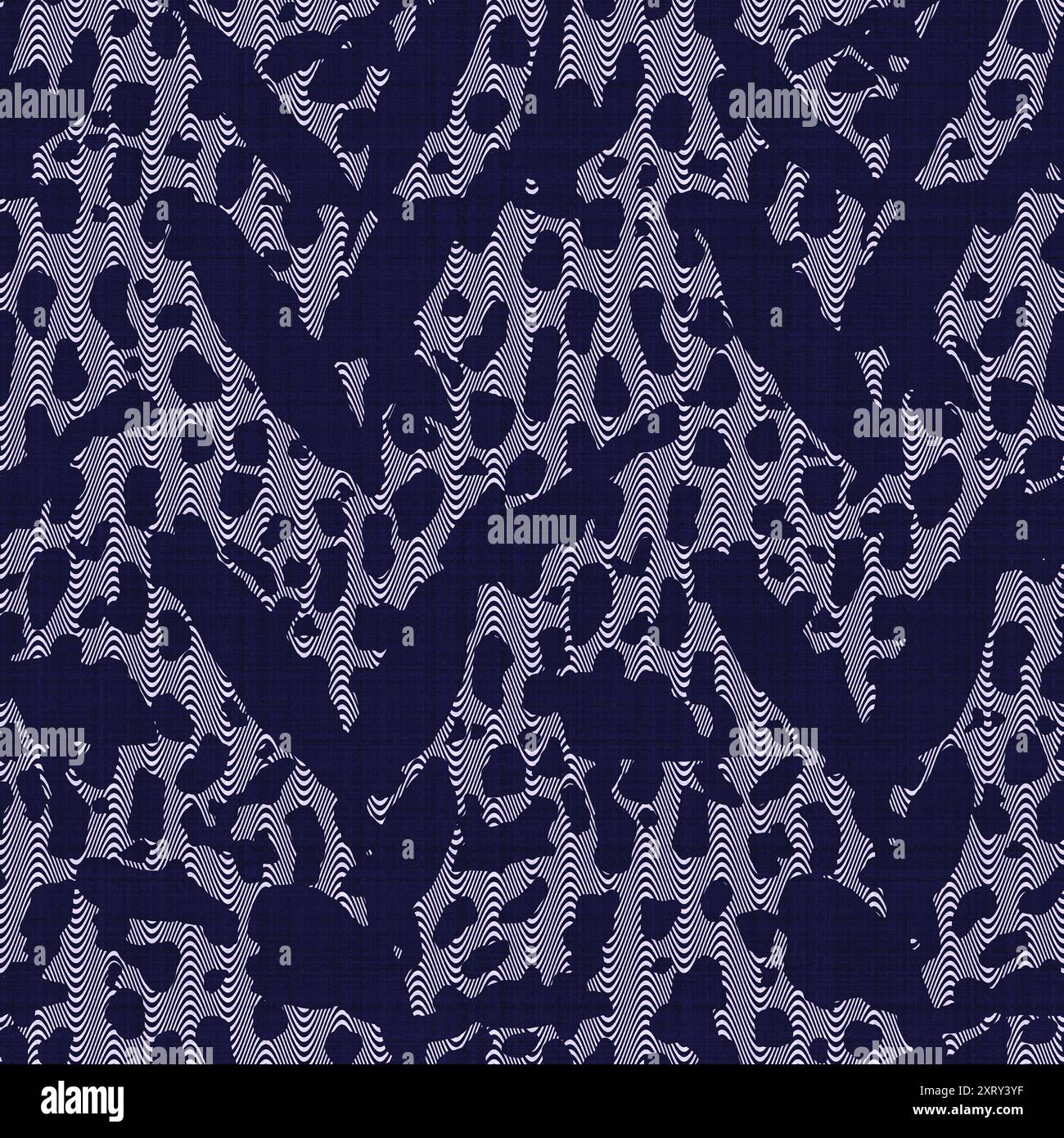 Dark purple camouflage flecked effect abstract seamless pattern ...