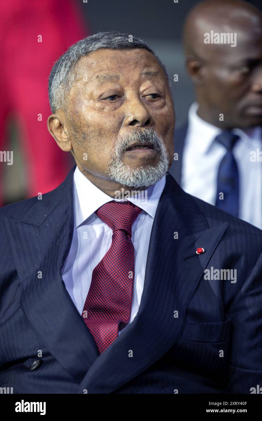 Jean Ping, former president of the African Union (AU), bureaucrat and ...