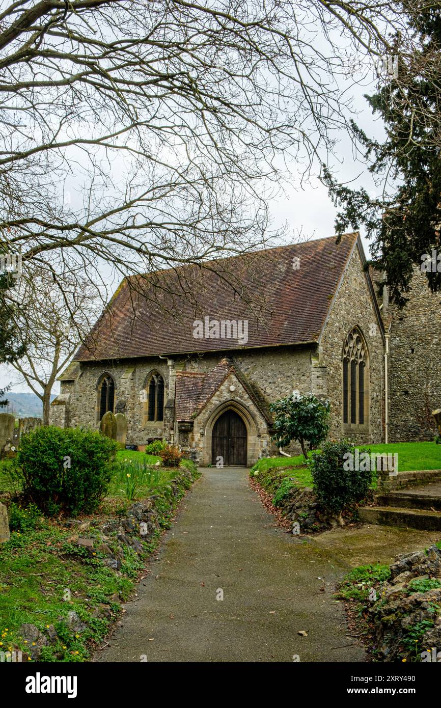 St John the Baptist Church, High Street, Halling, Kent Stock Photo - Alamy
