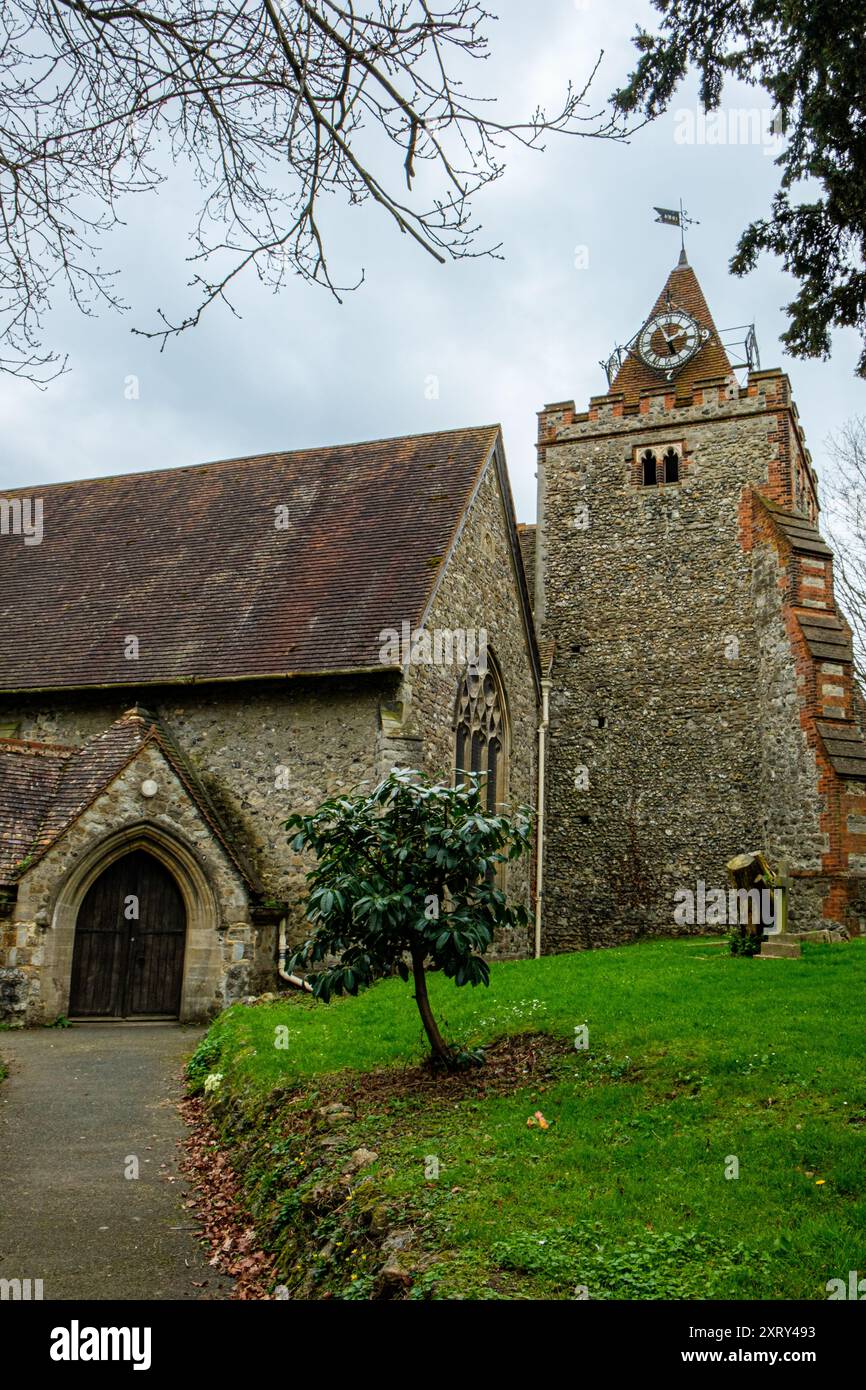 St John the Baptist Church, High Street, Halling, Kent Stock Photo - Alamy