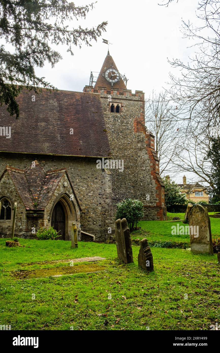 St John the Baptist Church, High Street, Halling, Kent Stock Photo - Alamy