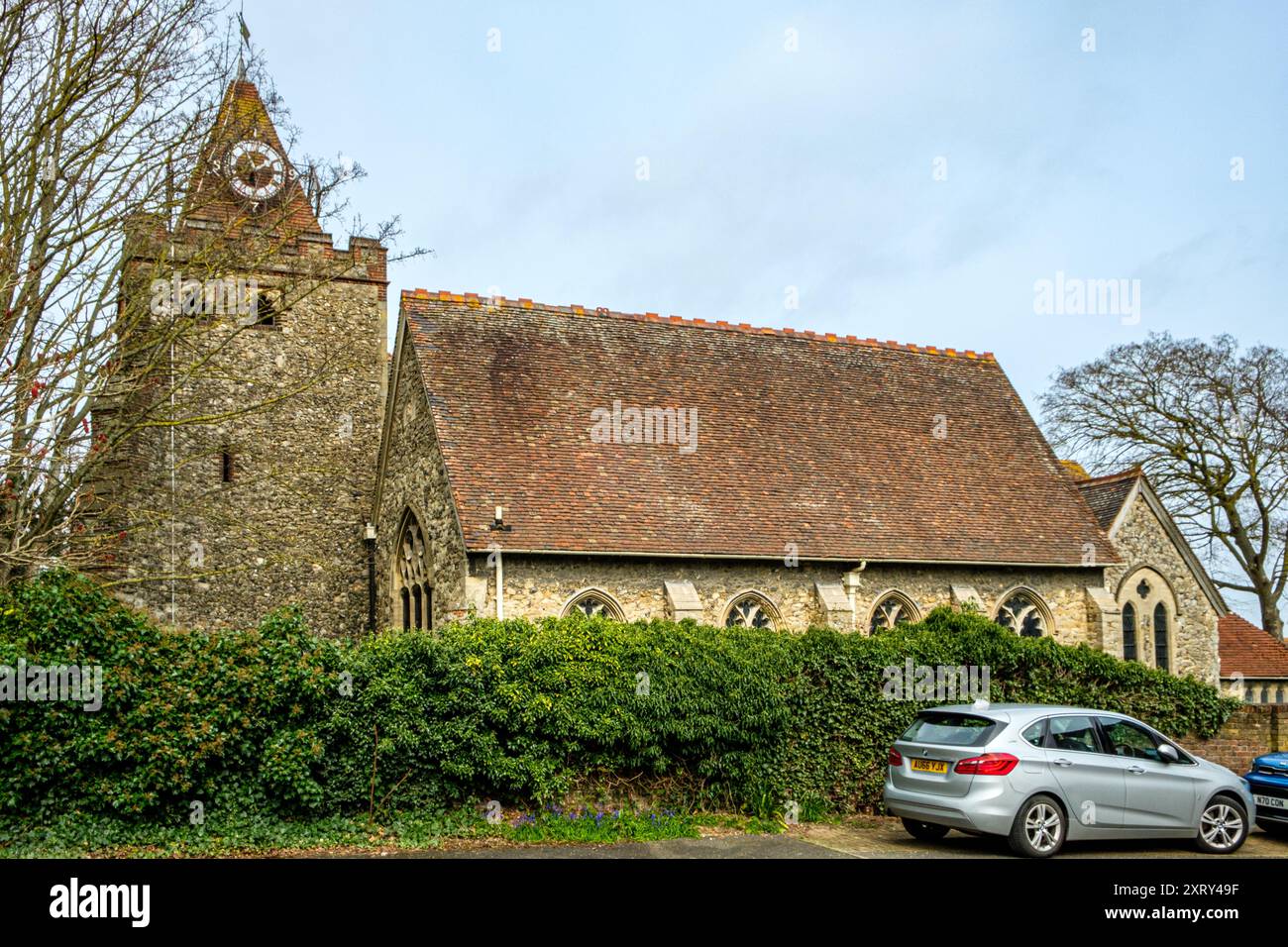 St John the Baptist Church, High Street, Halling, Kent Stock Photo - Alamy