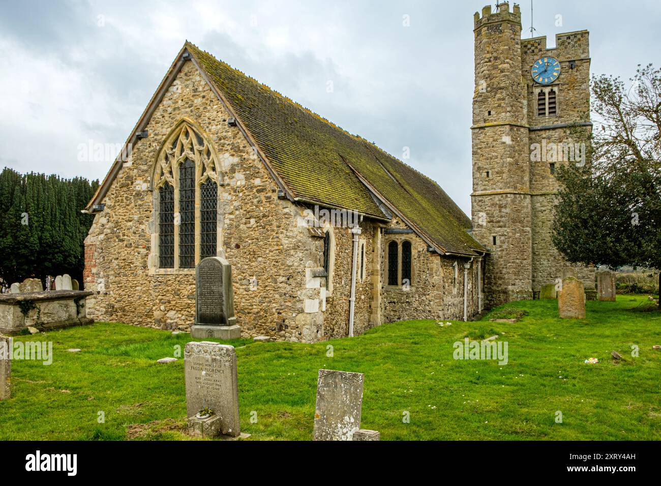 All Saints Church, High Street, Wouldham, Kent Stock Photo - Alamy