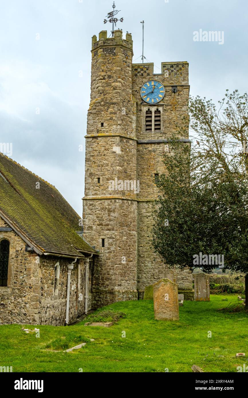 All Saints Church, High Street, Wouldham, Kent Stock Photo - Alamy