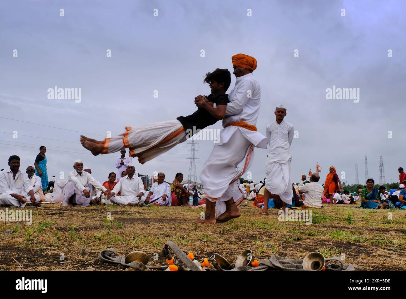 12 July 2024, Sadashivnagar, Solapur, India , Dnyaneshwar Mauli Ringan ...