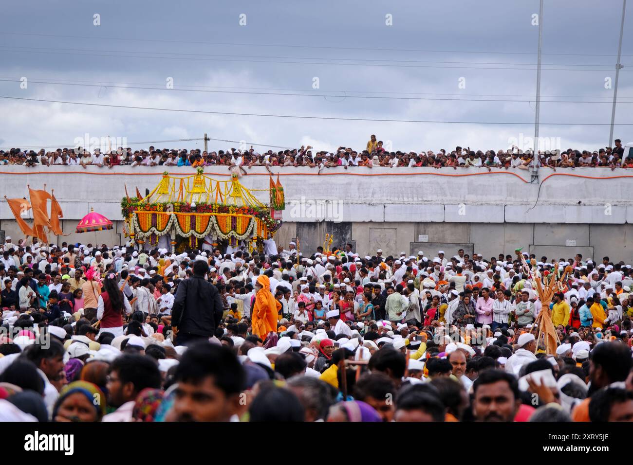 Sadashivnagar, Solapur, India 12 July 2024, Dnyaneshwar Mauli Ringan ...