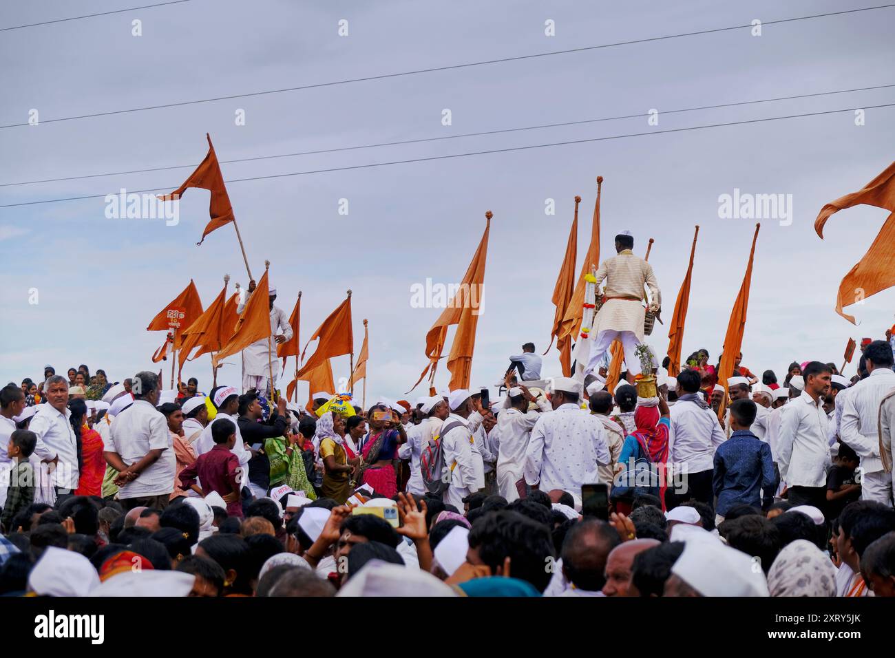 Sadashivnagar, Solapur, India 12 July 2024, Dnyaneshwar Mauli Ringan ...
