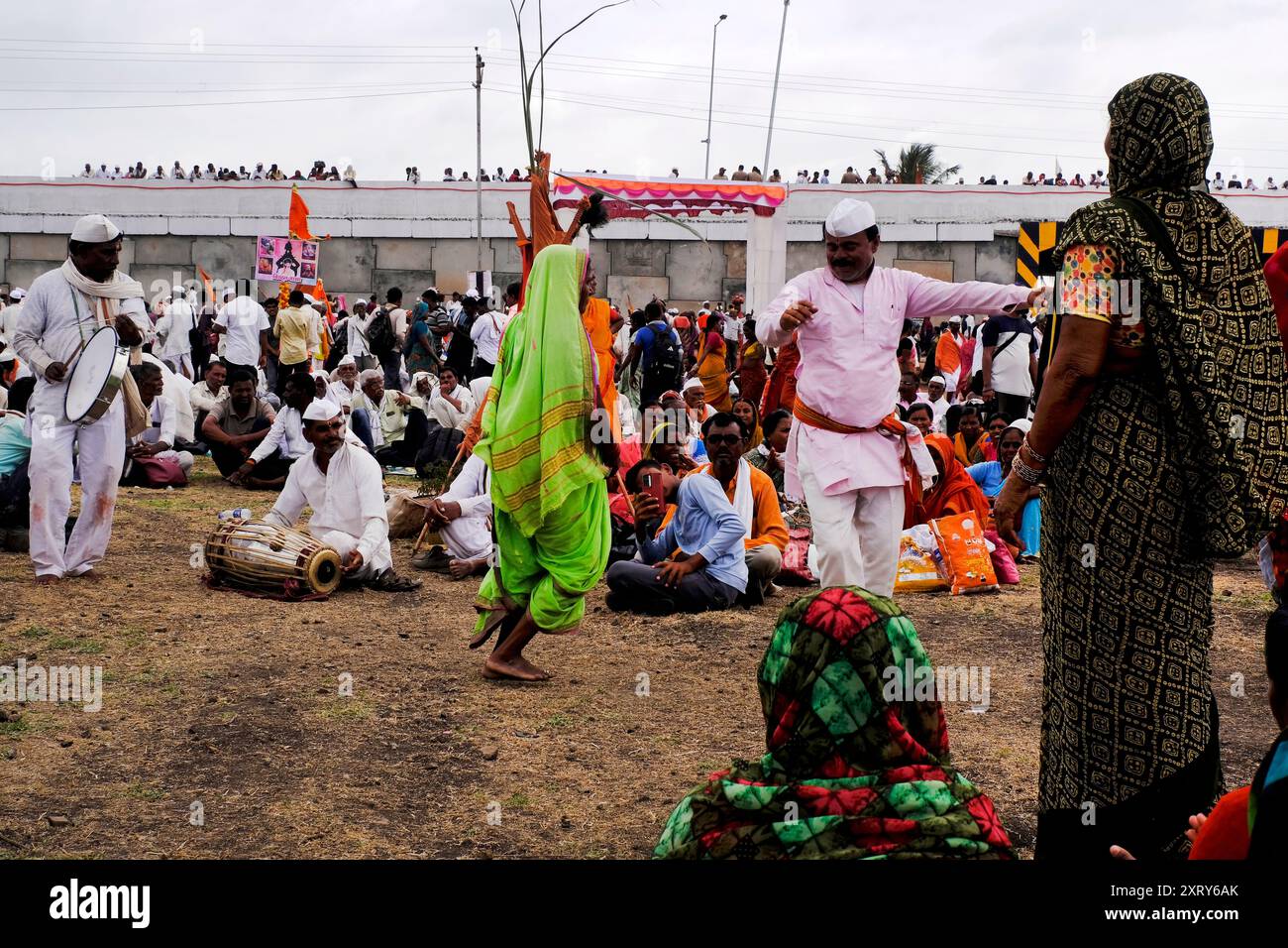 12 July 2024, Sadashivnagar, Solapur, India , Dnyaneshwar Mauli Ringan ...