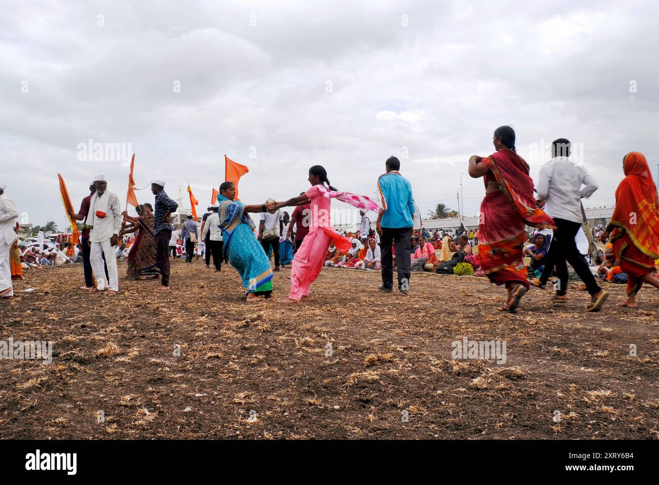 12 July 2024, Sadashivnagar, Solapur, India , Dnyaneshwar Mauli Ringan ...