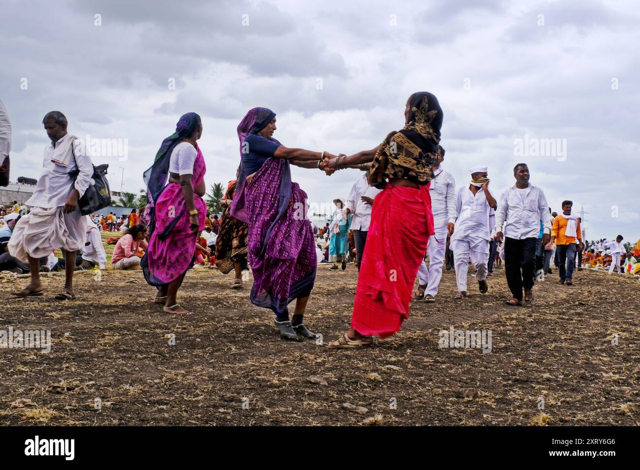 12 July 2024, Sadashivnagar, Solapur, India , Dnyaneshwar Mauli Ringan ...