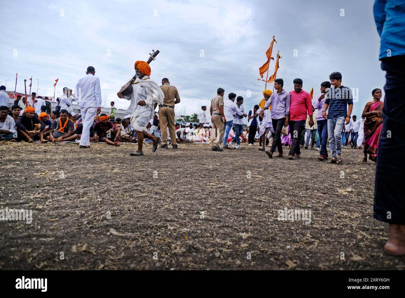 12 July 2024, Sadashivnagar, Solapur, India , Dnyaneshwar Mauli Ringan ...