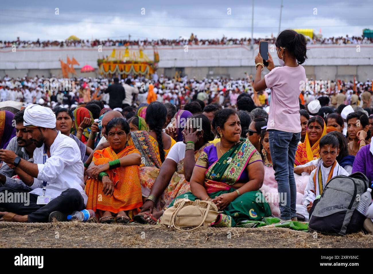 12 July 2024, Sadashivnagar, Solapur, India , Dnyaneshwar Mauli Ringan ...