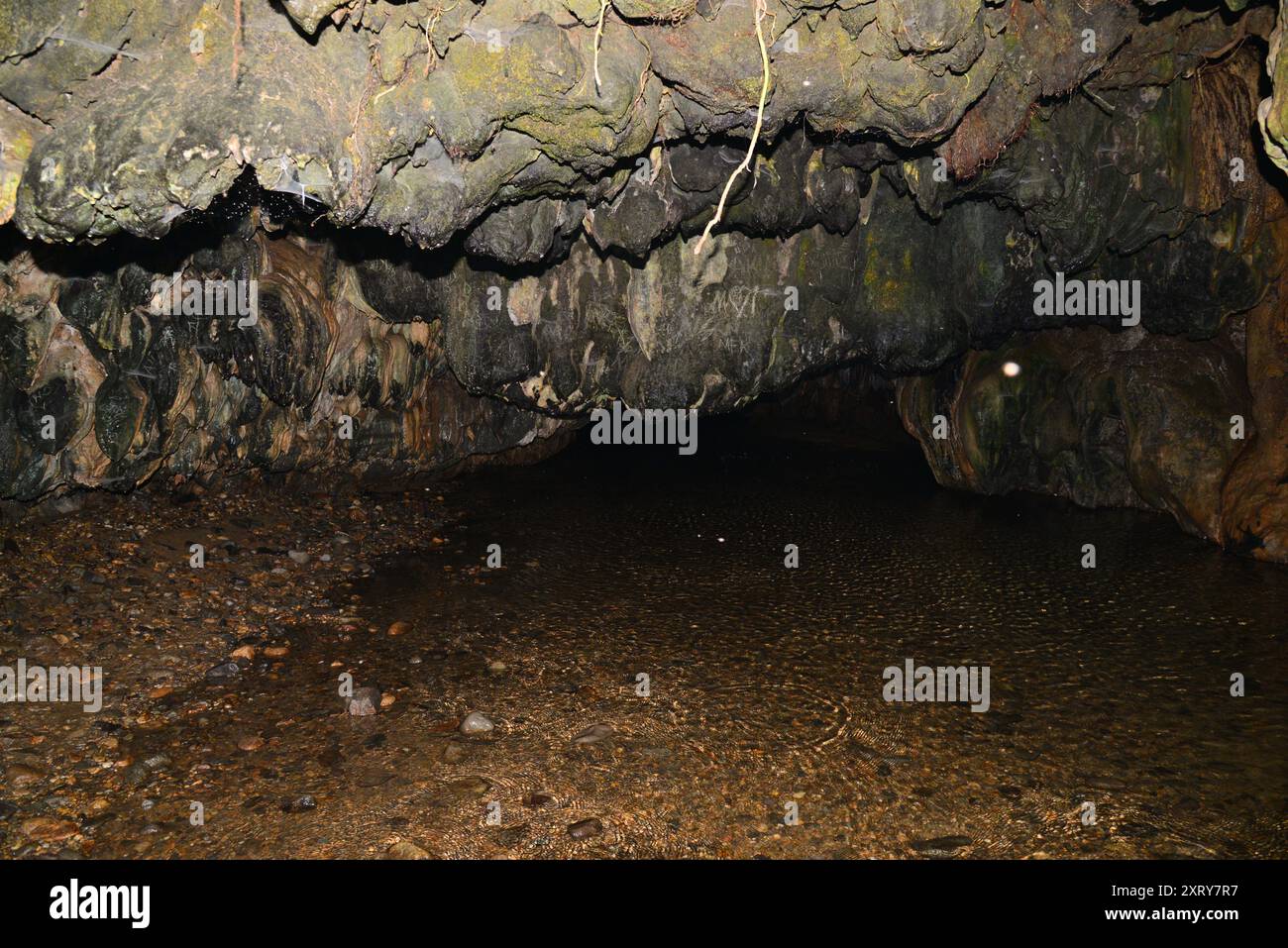 Nebiler Waterfall and Aglayan Cave, located in Dikili, Izmir, Turkey ...