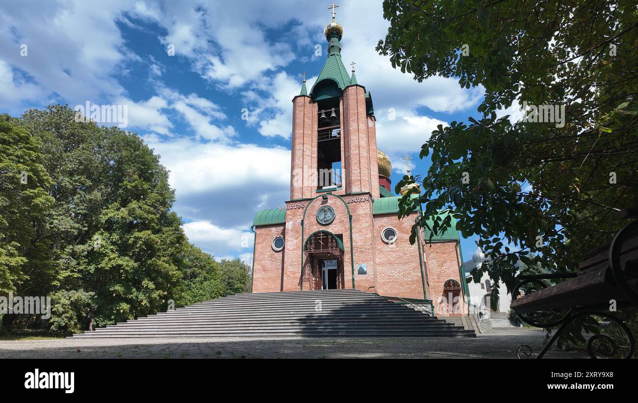 Church of St. Sergius of Radonezh in the city of Lermontov, Russia ...