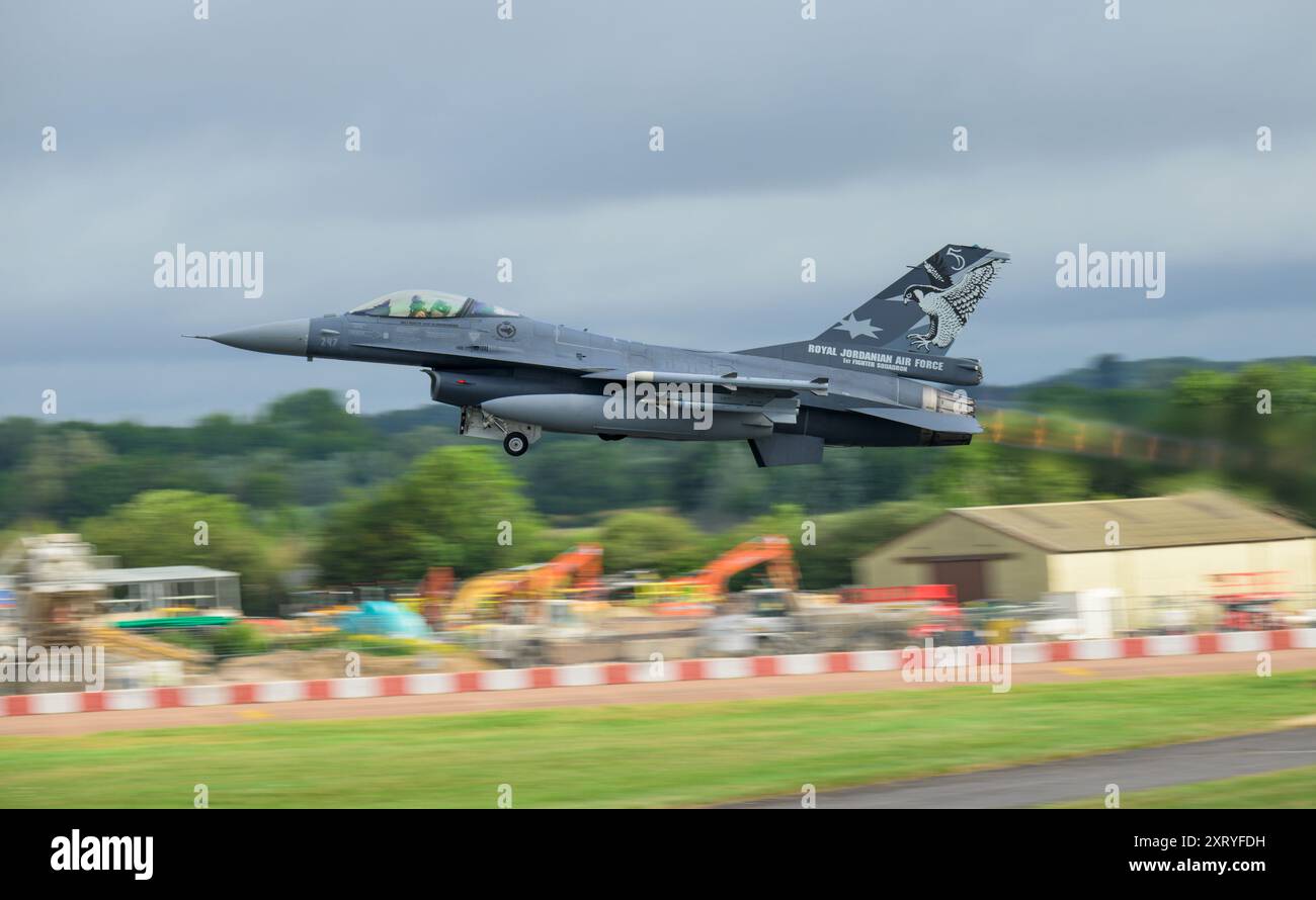 Royal Jordanian Air Force, 1st Fighter Squadron, F-16AM Fighting Falcon ...