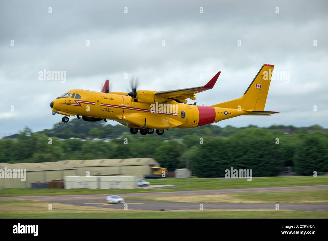 Royal Canadian CC295 Kingfisher leaving on departures day at the Royal ...