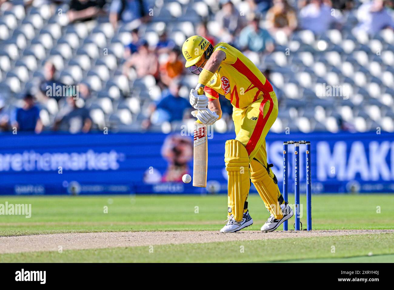 Edgbaston, Birmingham, UK. 12th Aug, 2024. The Hundred Mens Cricket ...