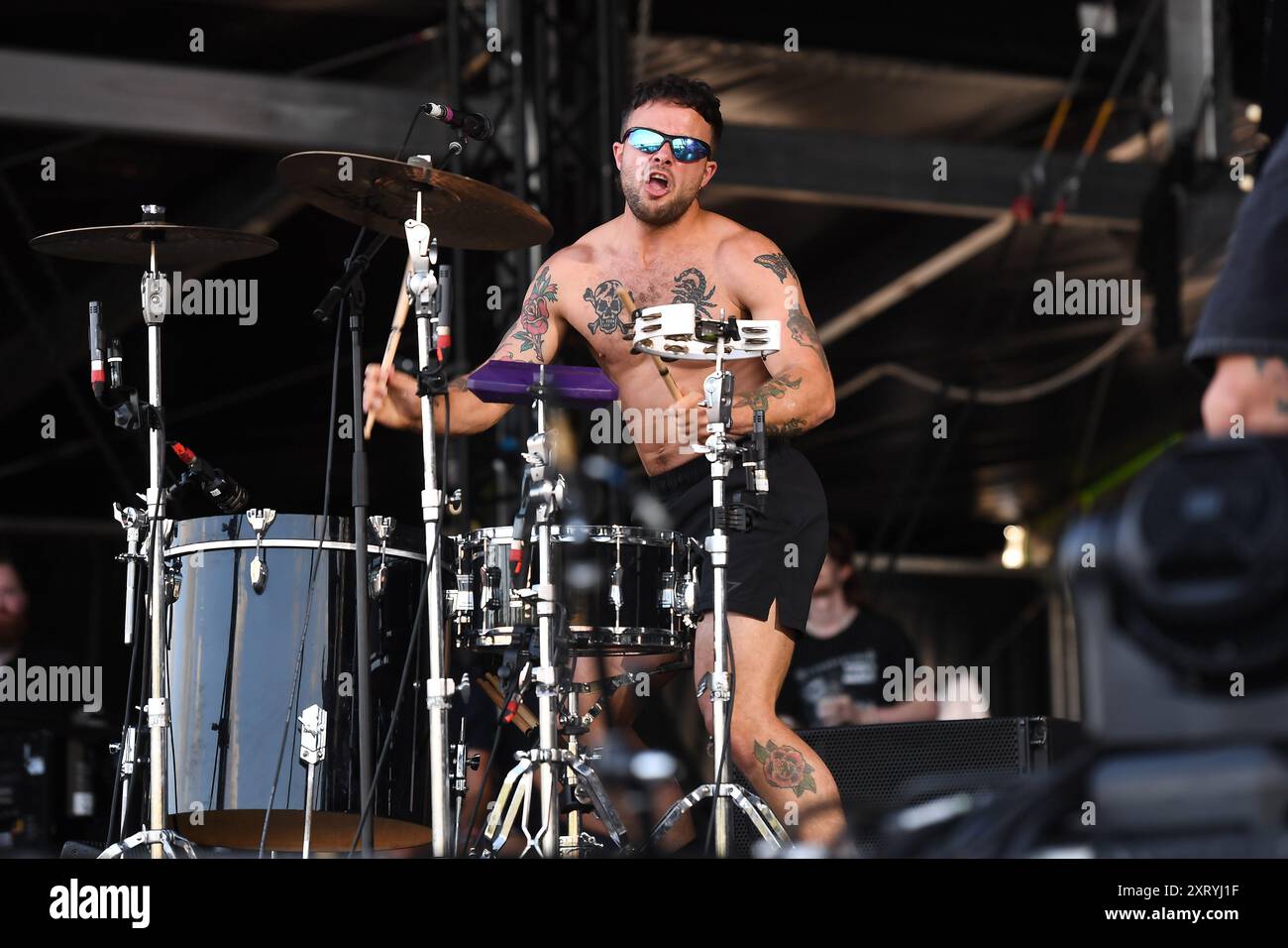 UK. 11th Aug, 2024. MILTON KEYNES, ENGLAND - AUGUST 11: Isaac Holman of ...