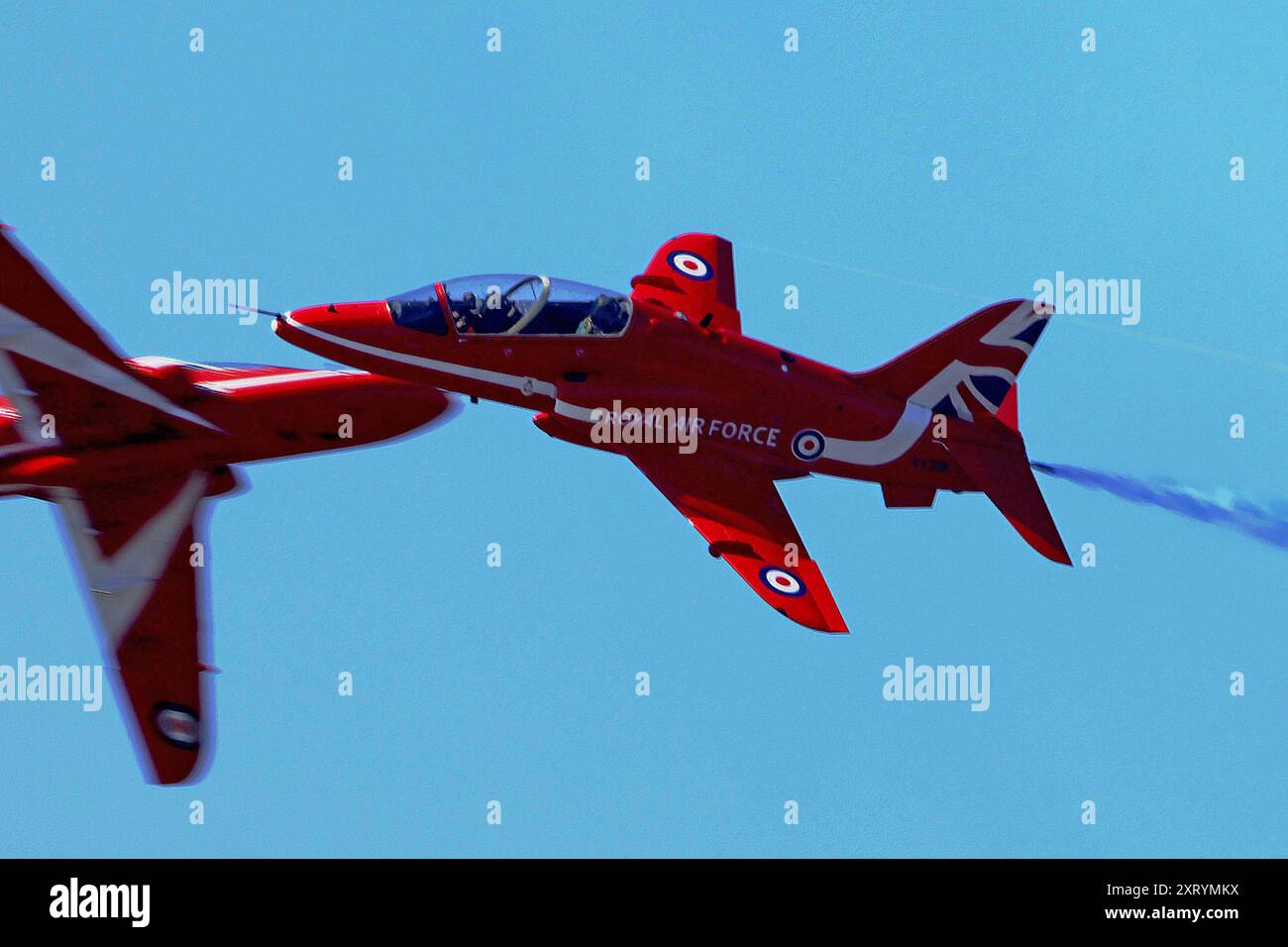 The Red Arrows at Blackpool Air Show - August 2024 Stock Photo - Alamy