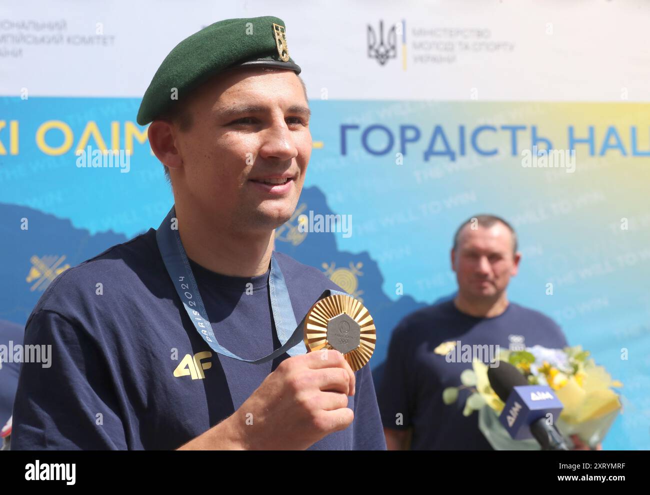 Non Exclusive: KYIV, UKRAINE - AUGUST 10, 2024 - Ukrainian boxer ...