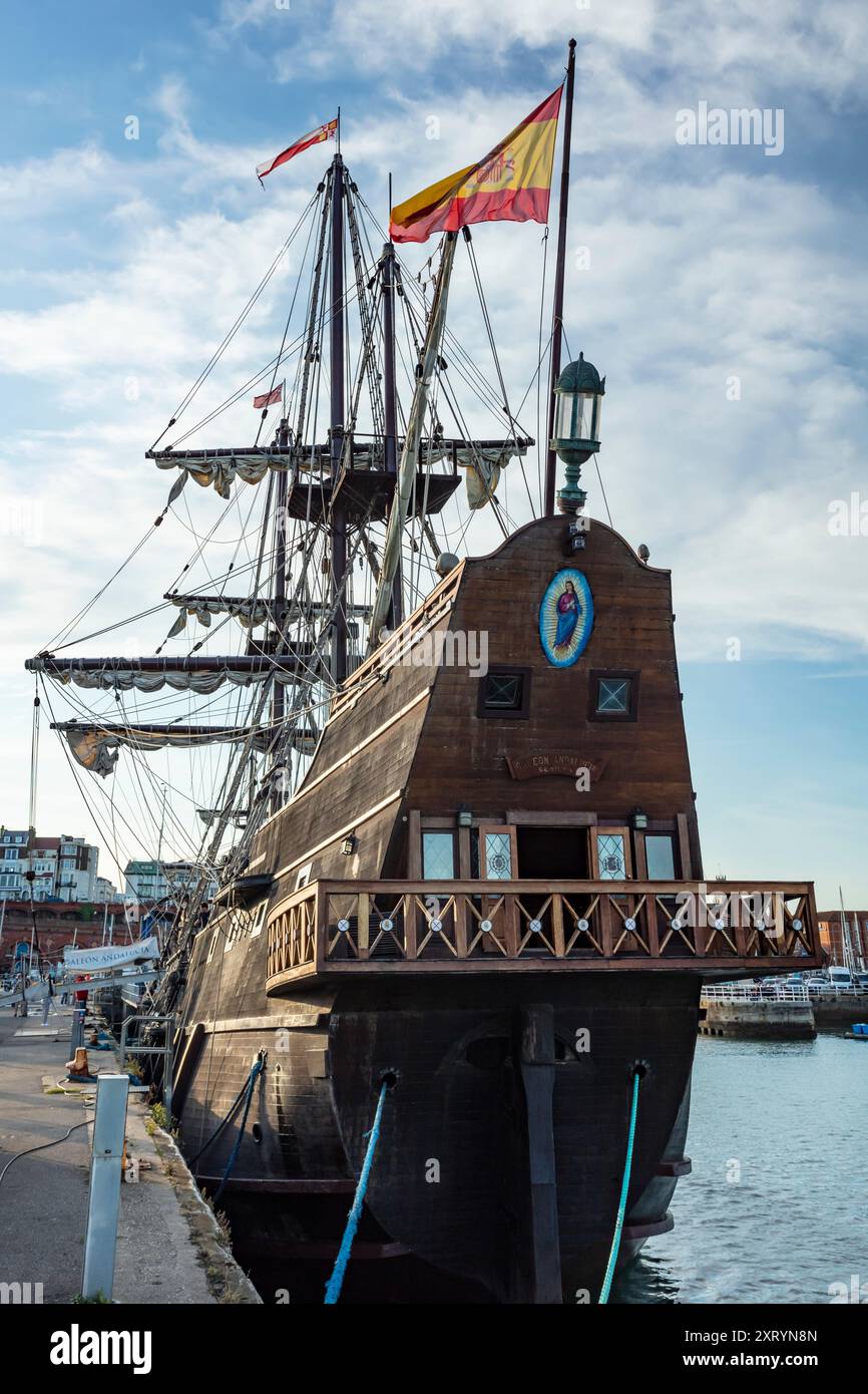 Spanish Galeon Andalucia Stock Photo - Alamy