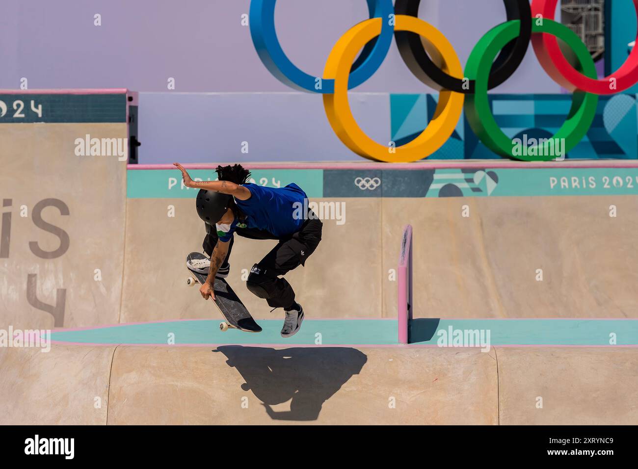 Paris, Ile de France, France. 6th Aug, 2024. ISADORA PACHECO (BRA) of ...