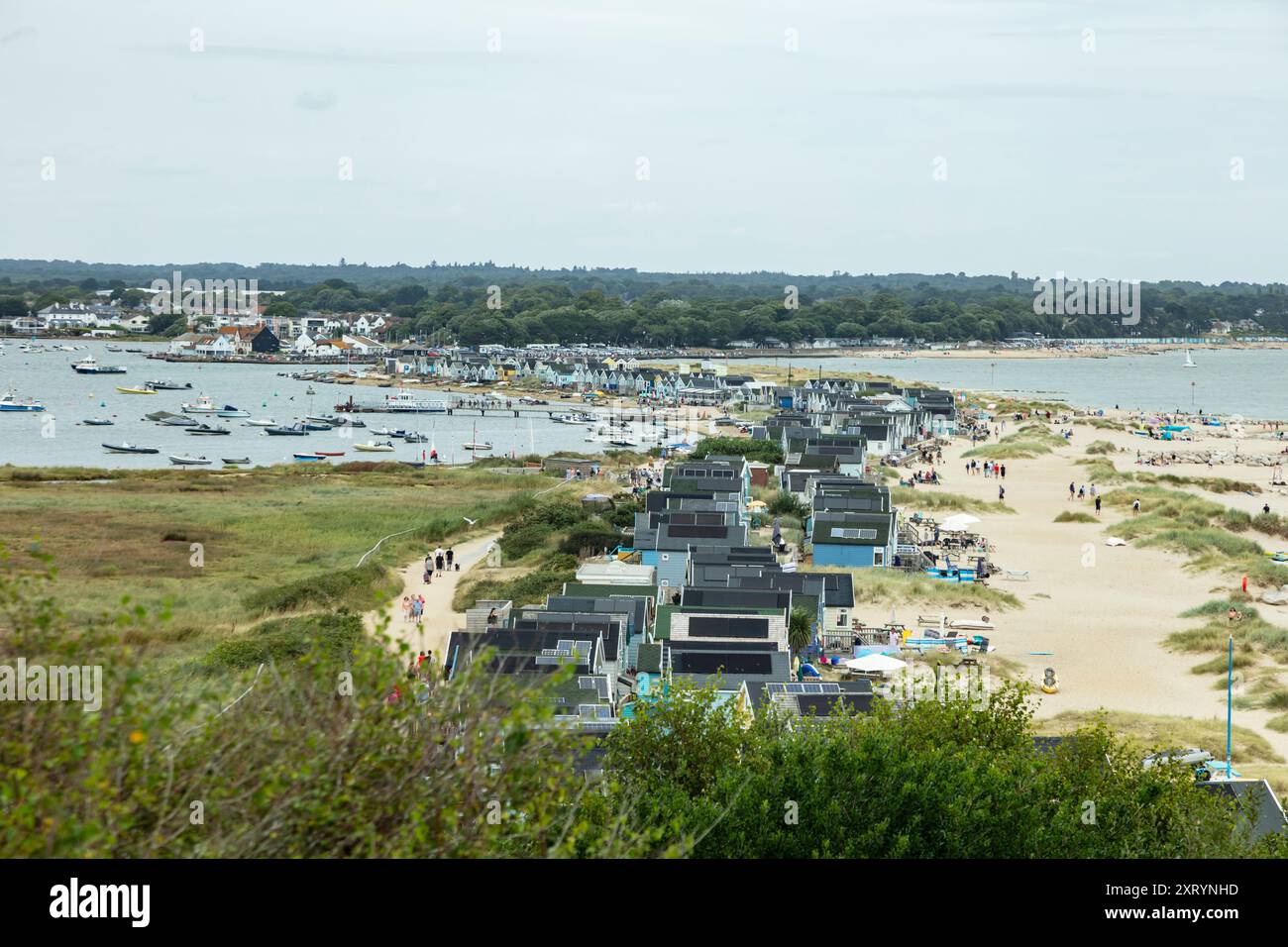 Mudeford quay huts hi-res stock photography and images - Alamy