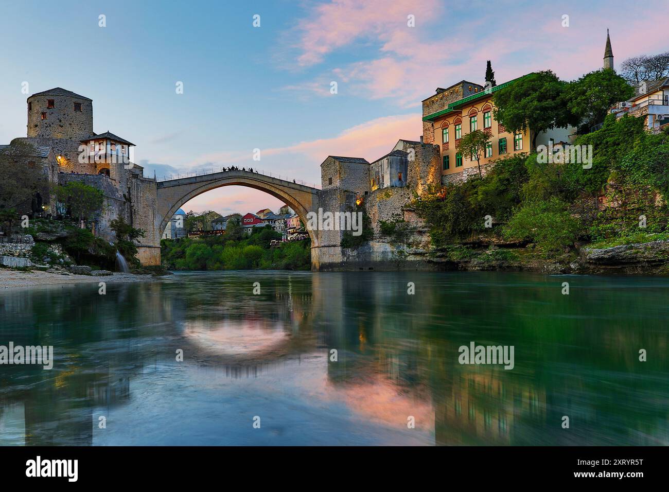 Mostar old bridge in bosnia hi-res stock photography and images - Alamy