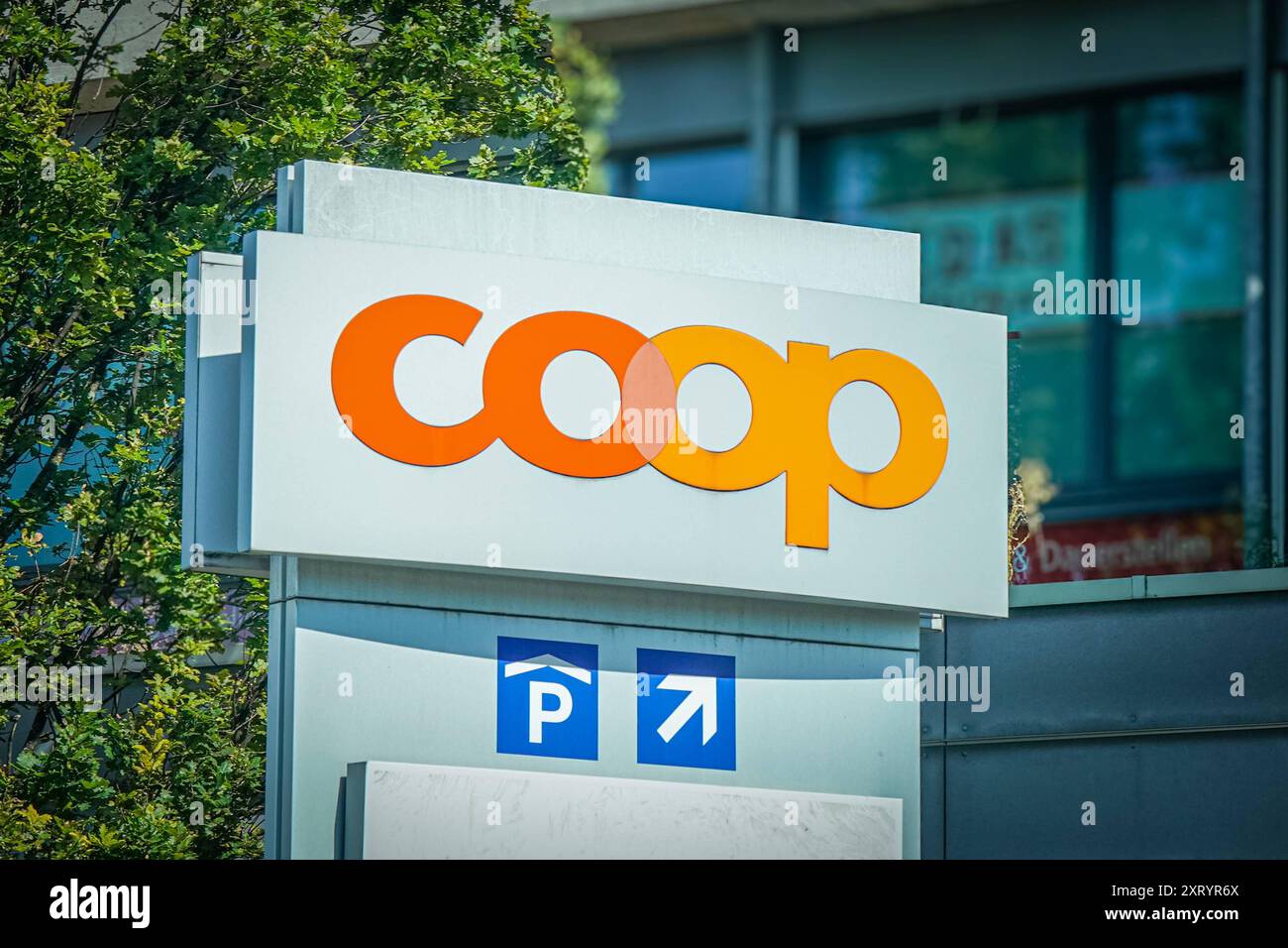 Supermarkt zeichen logo hi-res stock photography and images - Alamy