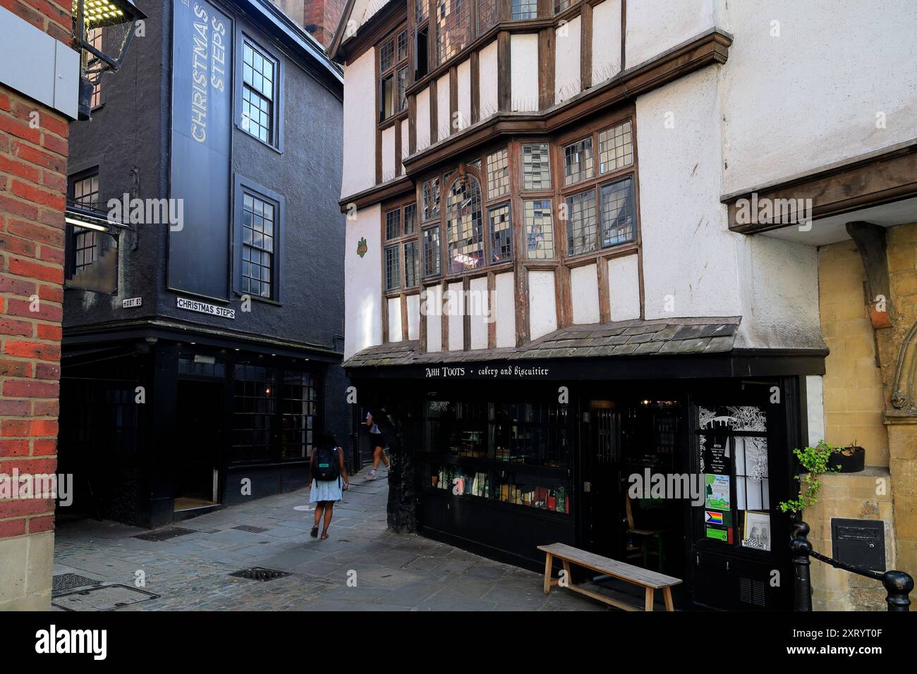 Christmas Steps, alleyway and shops, Bristol, England. Taken July 2024 ...