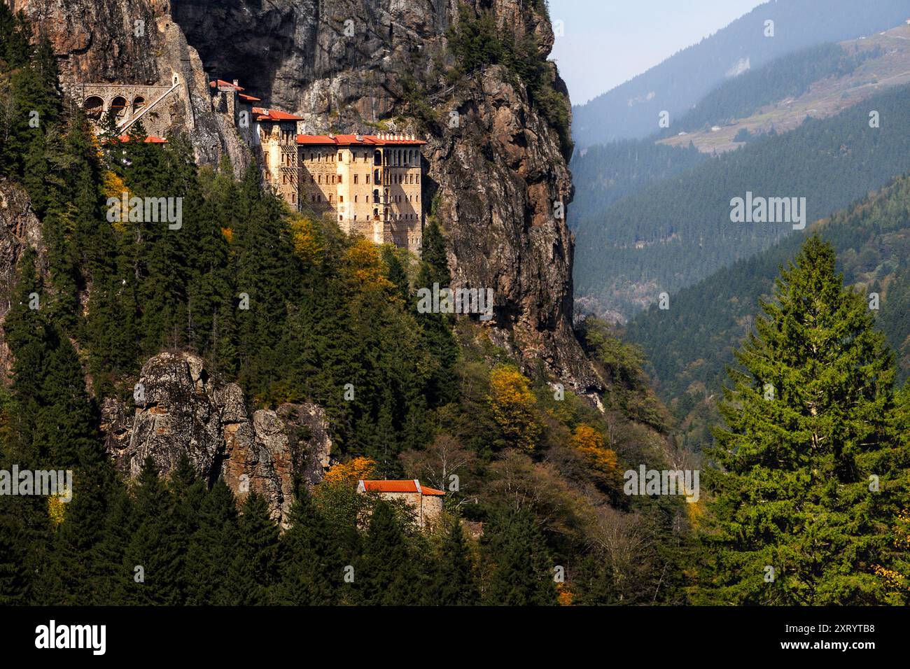 View over the Sumela Monastery in Trabzon, Turkey Stock Photo - Alamy
