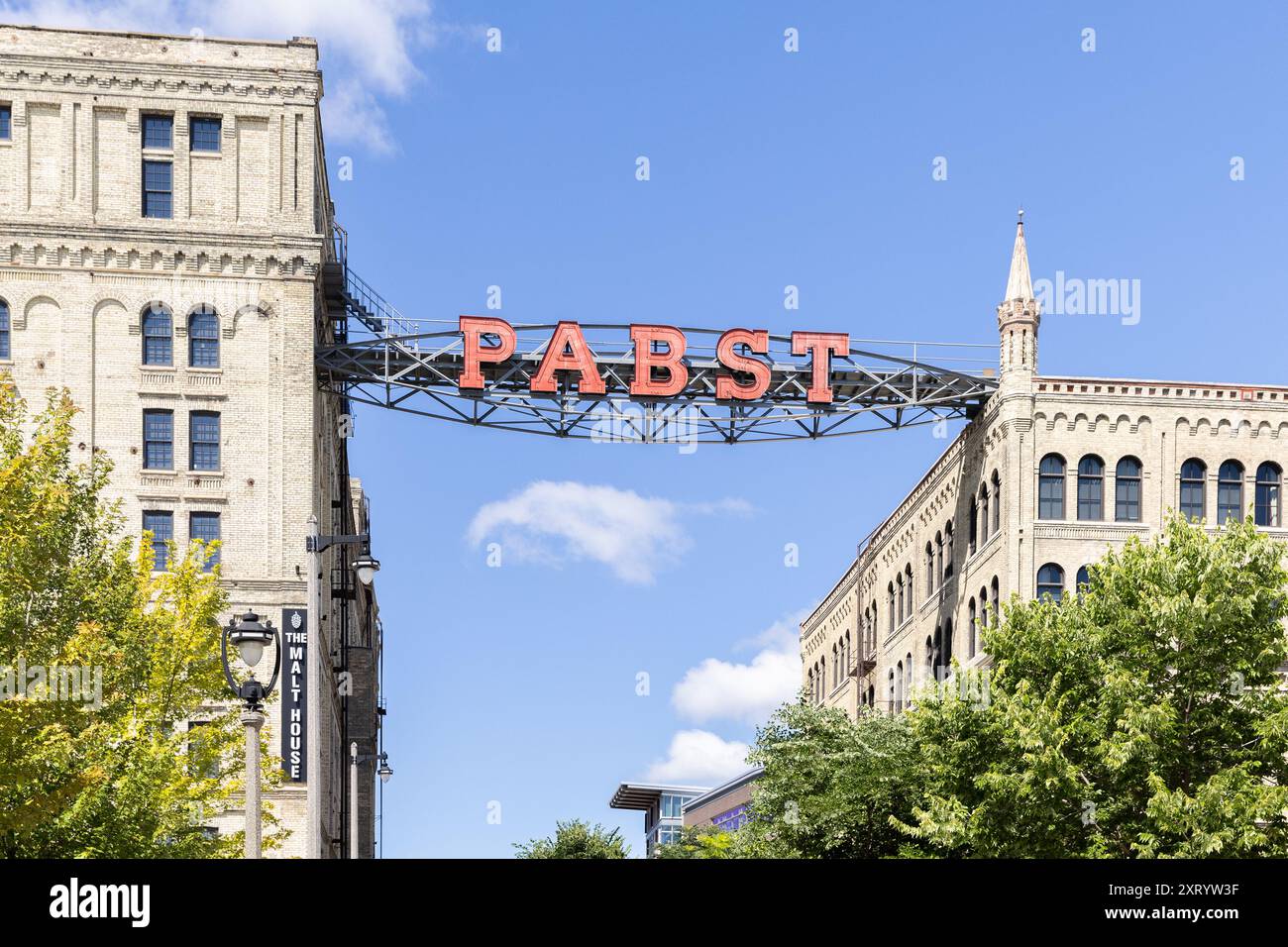 The historic Pabst Brewery has been in Milwaukee since 1844. This ...