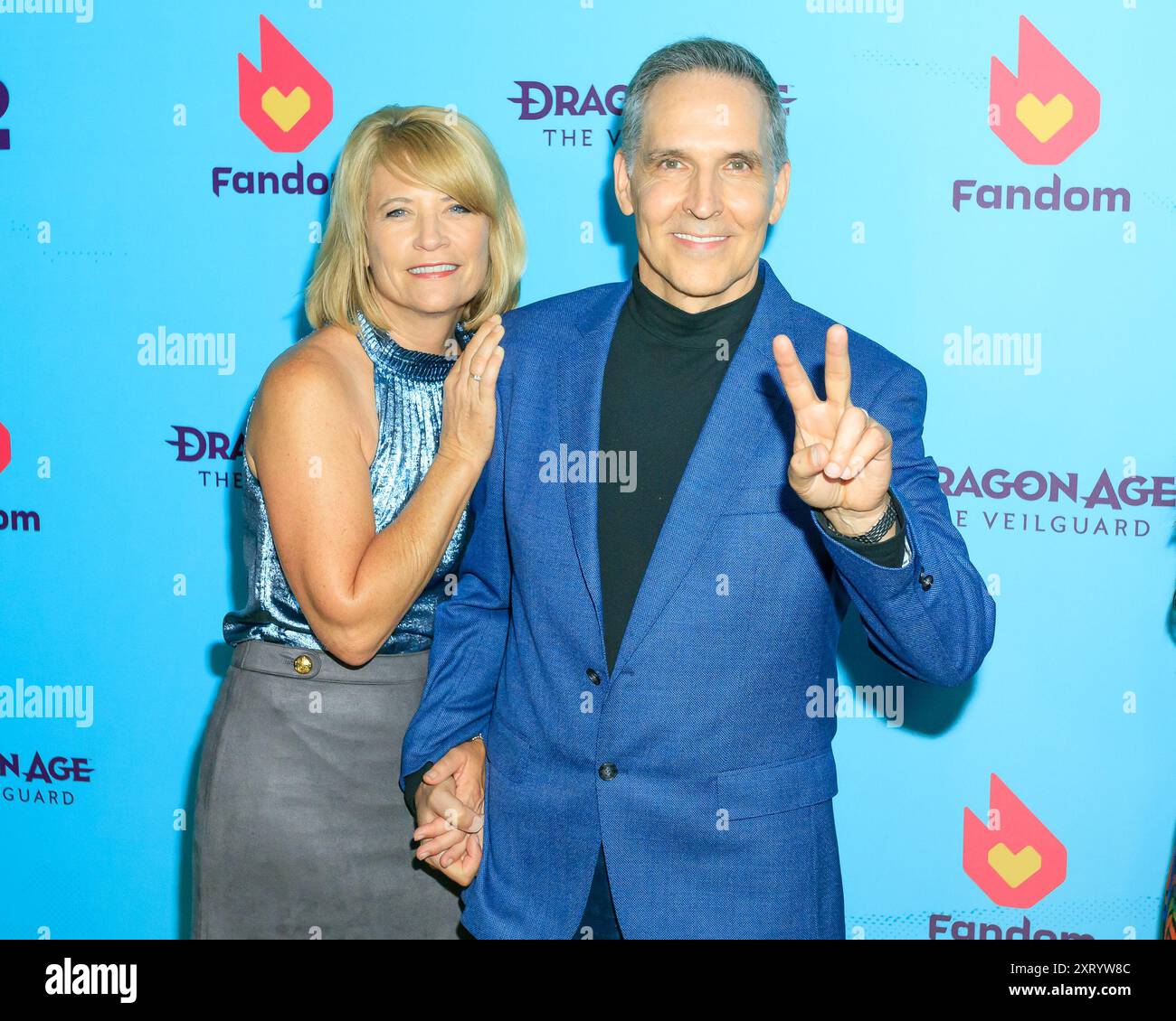 July 25, 2024: Wanda Kolomyjec and Todd McFarlane attends Fandom Party ...