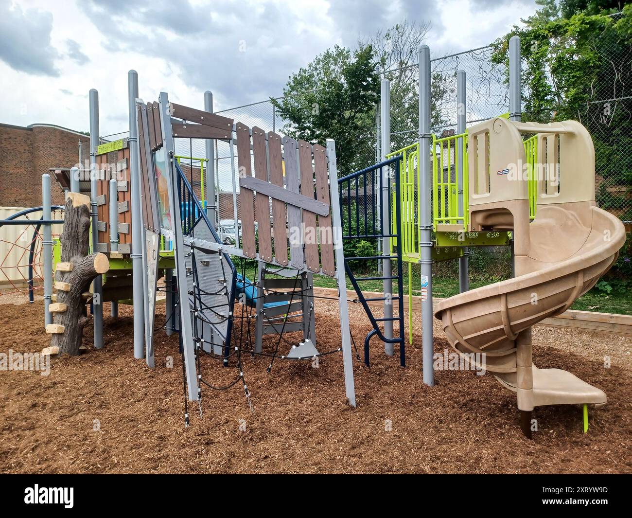 Toronto, Ontario, Canada - July 9, 2024: View at modern children ...